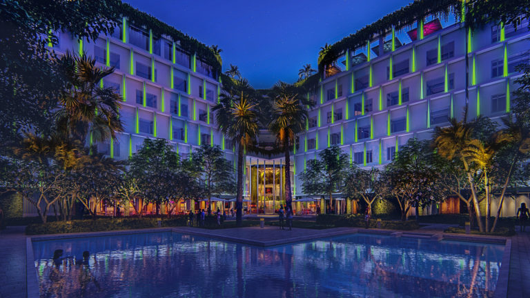 THE ATRIUM HOTEL : Architecture by MAP Design I Architect